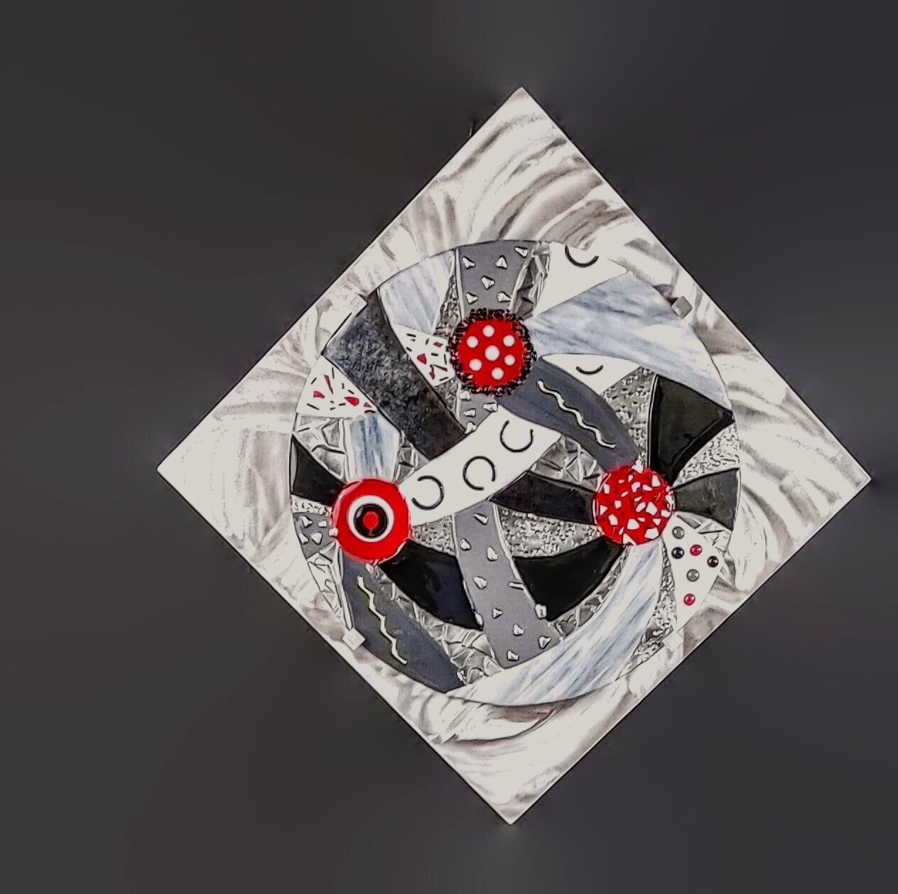 Fused Glass Designs | Stained Glass Hanging Panel – Windsong Glass Studio