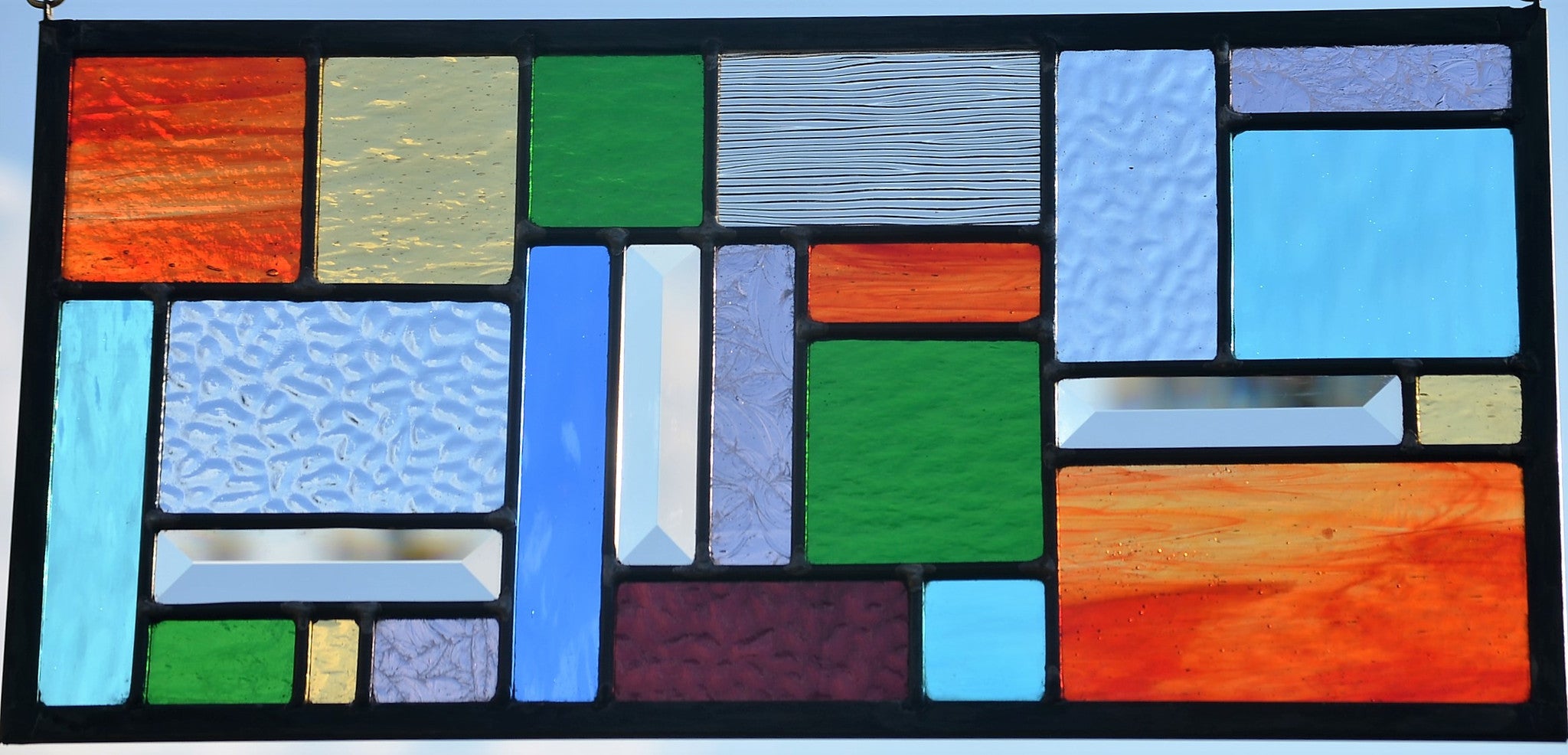 Stained Glass Window Design Geometric Pattern . "Four Seasons ...